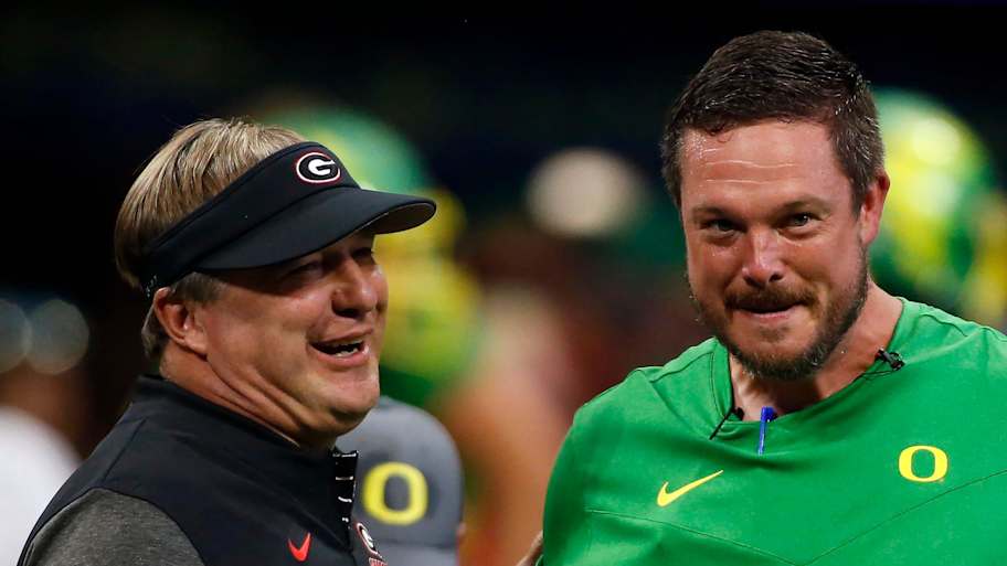 Dan Lanning opens up about Dante Moore's growth since first Indiana matchup