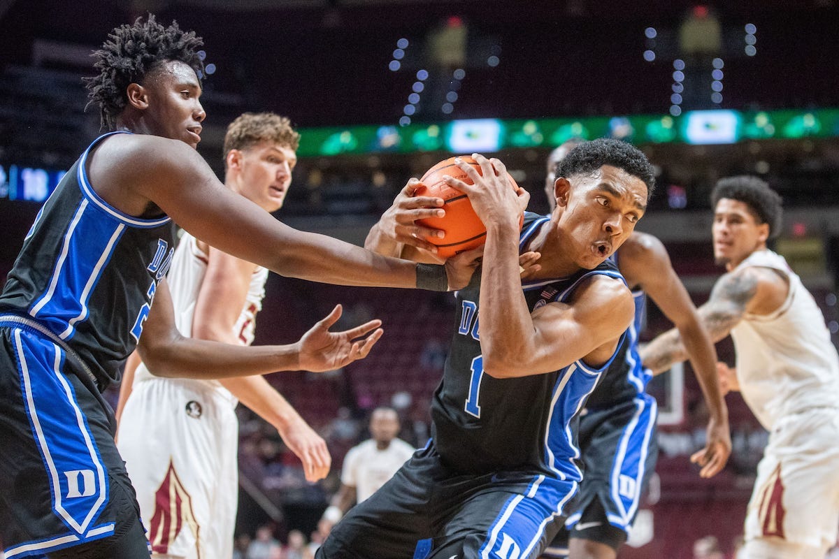 Isaiah Evans leads No. 6 Duke to hard-fought victory at Florida State