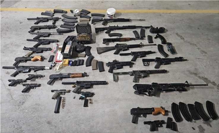 New Orleans police arrest three, confiscate guns and illegal drugs