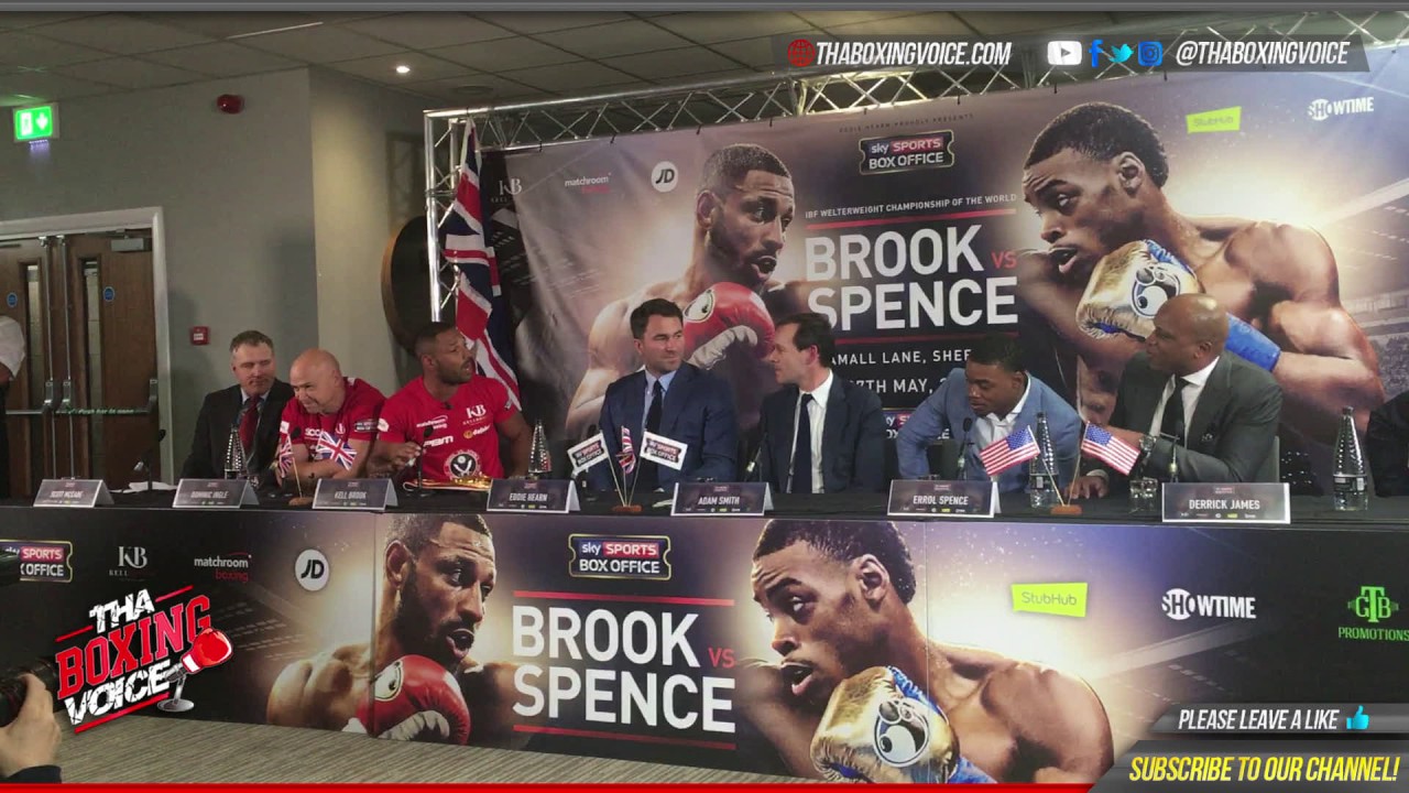 Errol Spence Jr. promises to knock out Kell Brook 👀