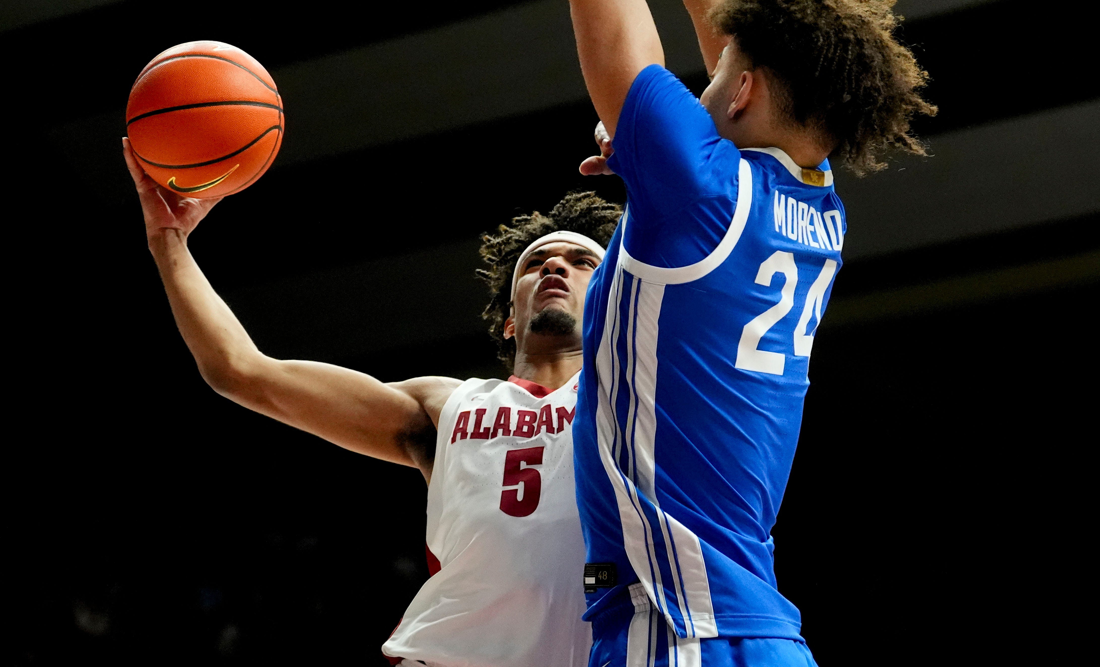 Why Alabama basketball guards are 'always getting mad' at Amari Allen