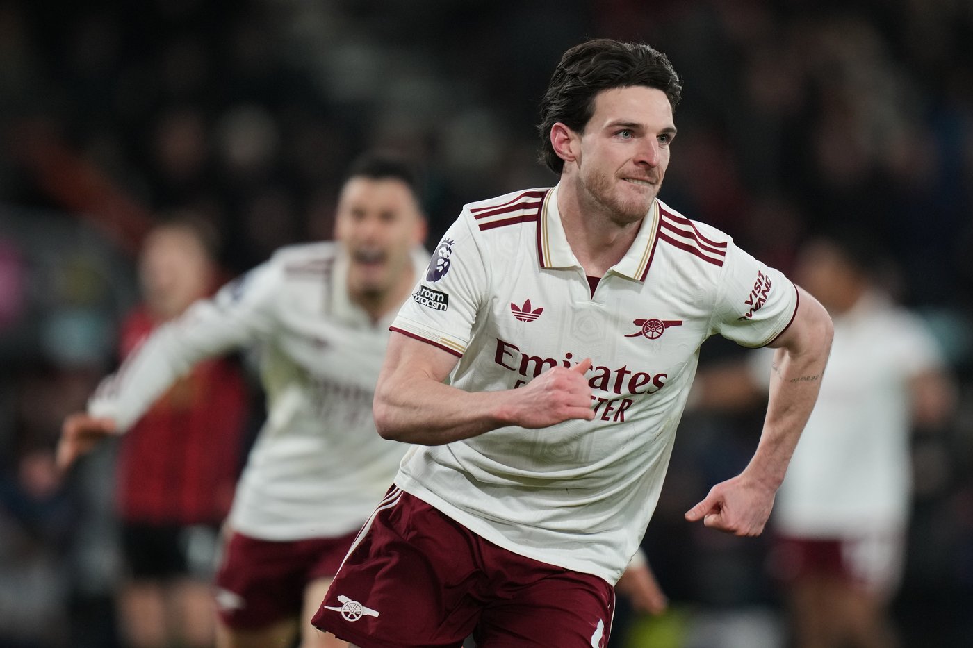 Rice double helps Arsenal rally for win at Bournemouth and open six ...