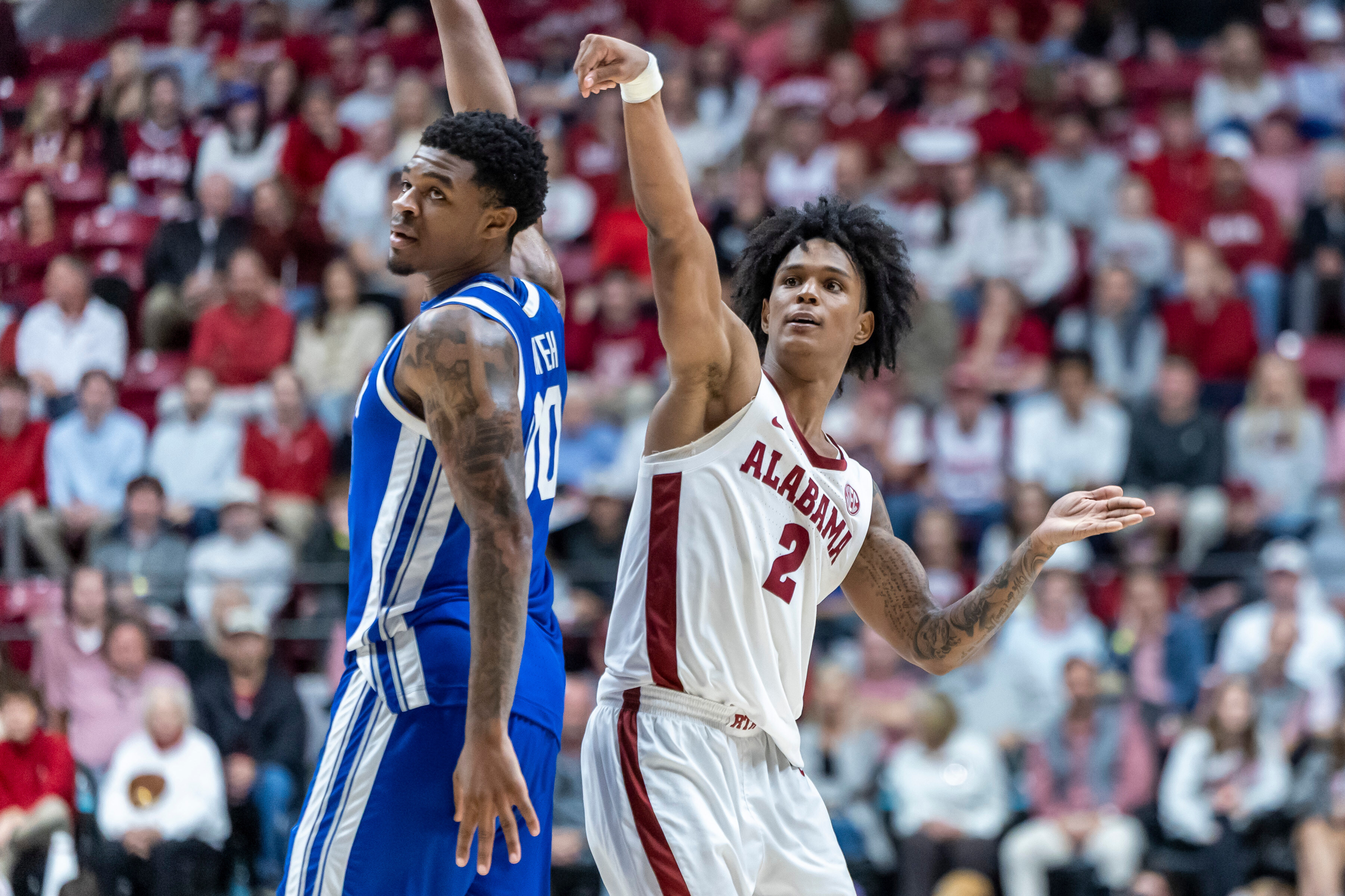Aden Holloway scores 26 to lead No. 14 Alabama over Kentucky 89-74