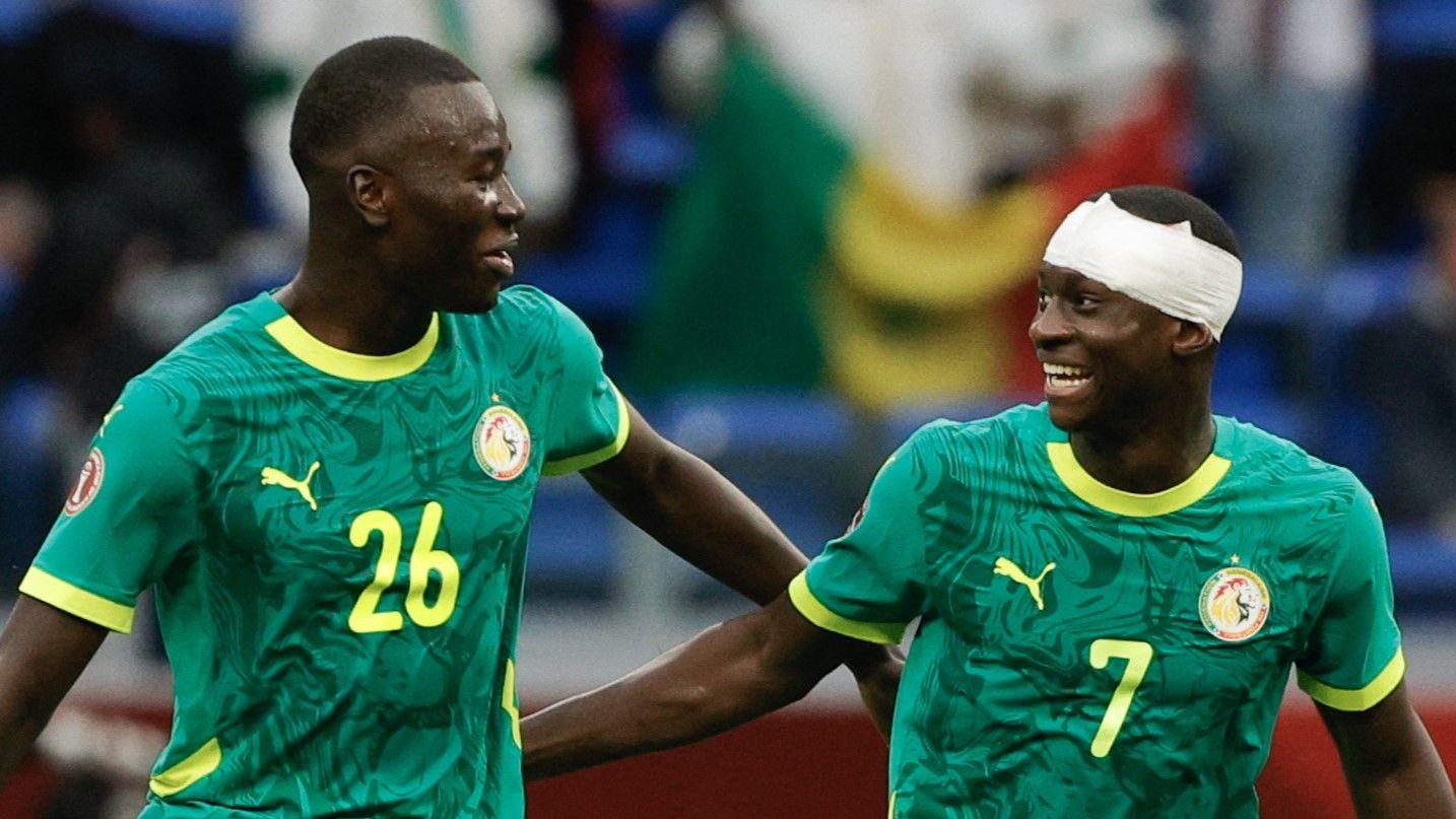 Gueye double helps Senegal end Sudan's AFCON run