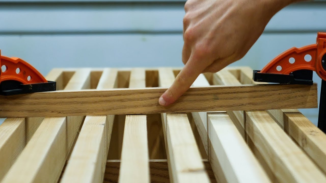 $3000 bench from basic hardware store wood!