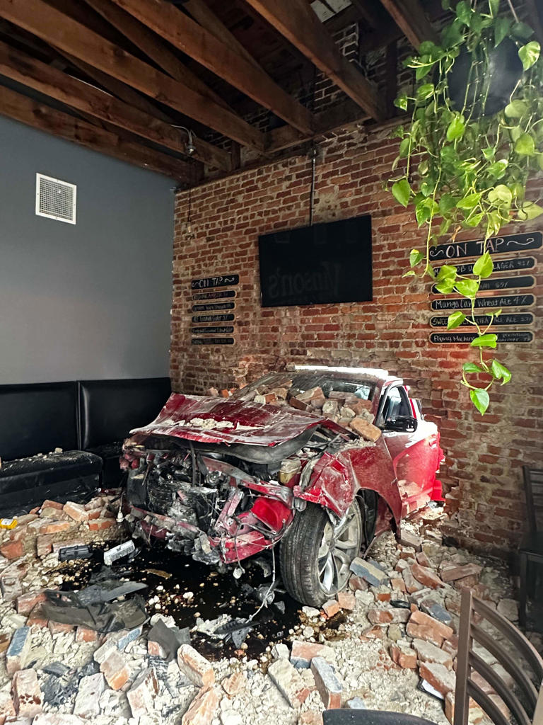 Car crashes through wall of Clayton tavern; driver was unconscious ...