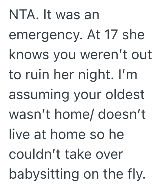 Mother had to rush one of her children to the ICU with severe issues ...