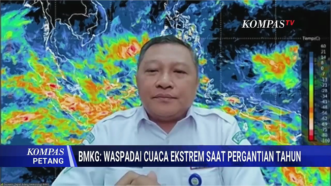 Detail! BMKG soal cuaca Tahun Baru 2026: Waspada hujan lebat, gelombang ...
