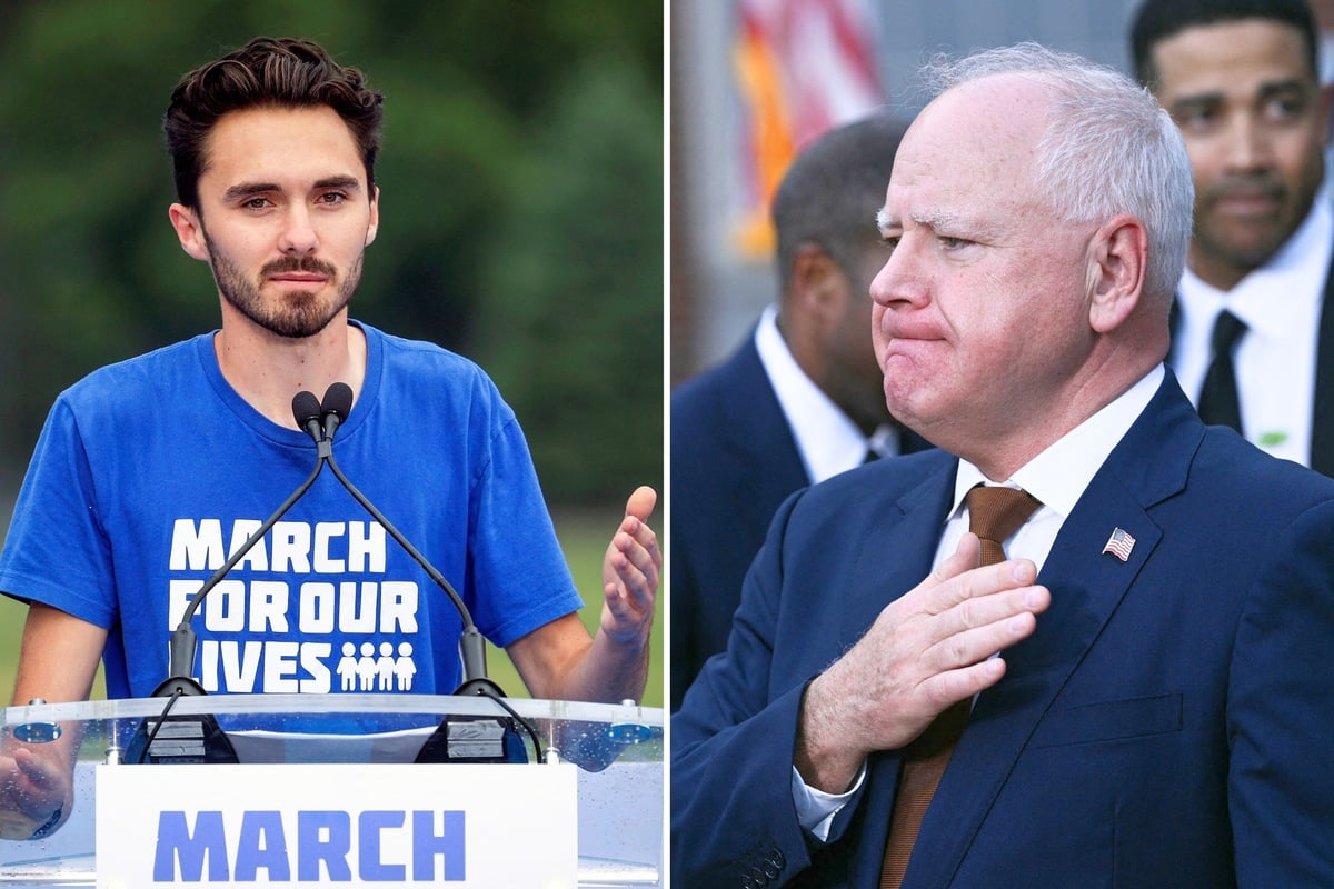Tim Walz endorses Parkland shooting survivor David Hogg to be vice ...