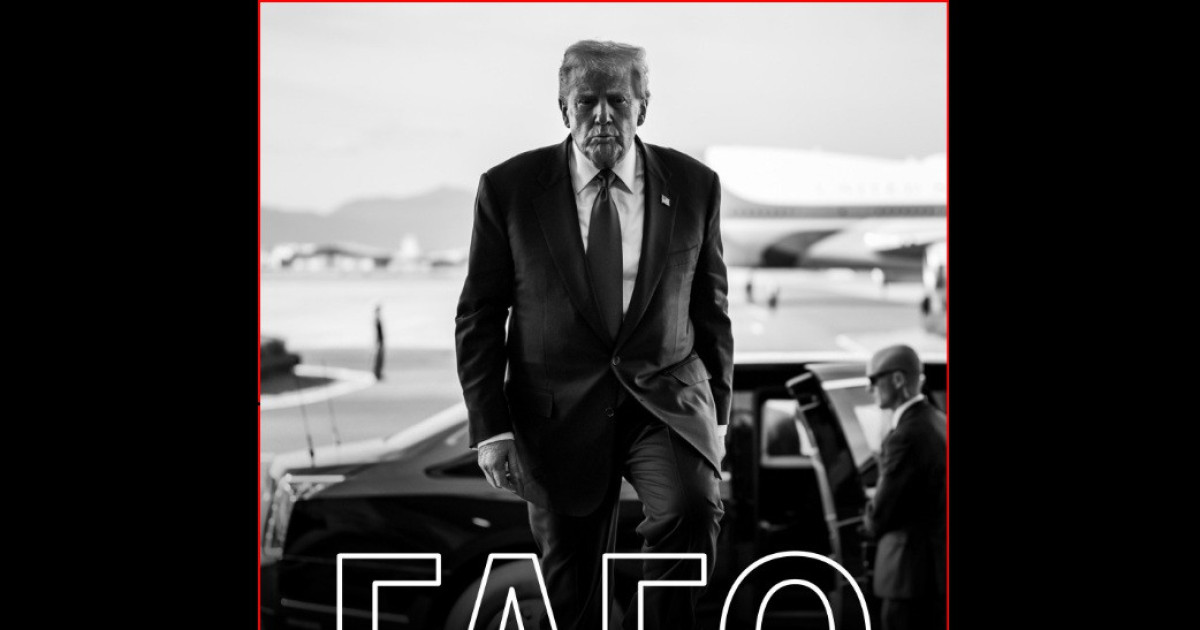 FAFO: «Αν μαλ@@@@τείτε θα δείτε τι θα σας συμβεί», μήνυμα-προειδοποίηση ...