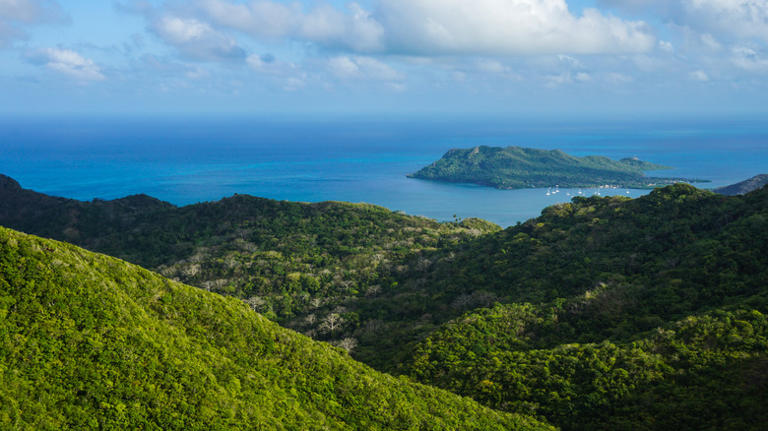 The Caribbean's secret island blends the world's third largest coral ...