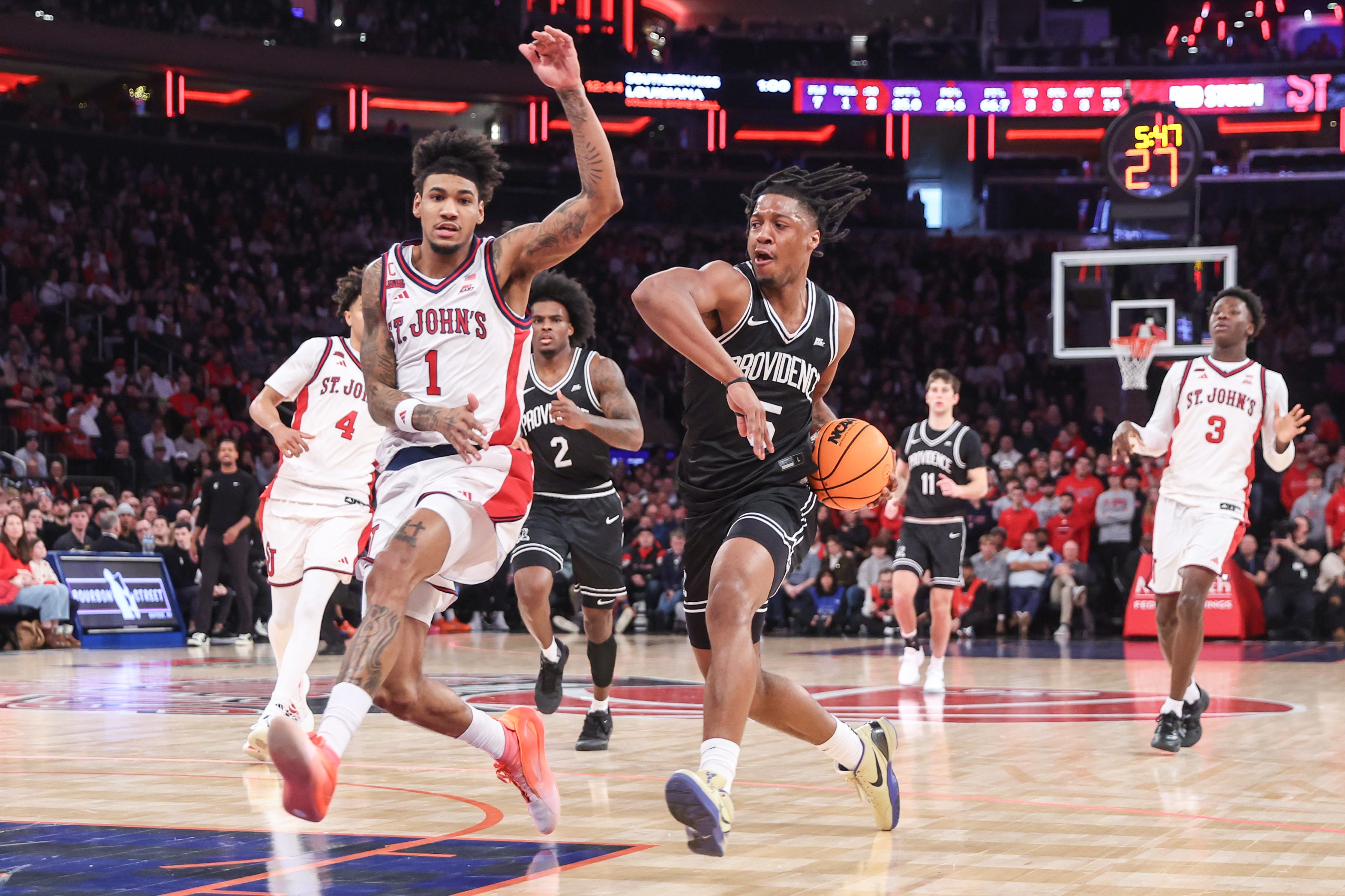 Providence basketball stuns St. John's at Madison Square Garden