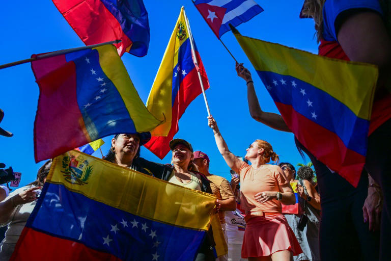 'At last': Venezuelans abroad celebrate Maduro ouster