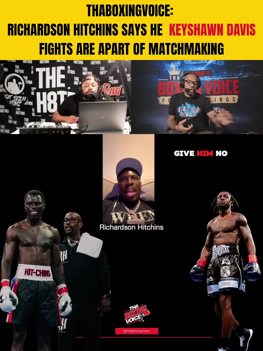 Richardson Hitchins: "Don't be surprised if Keyshawn beats De Los ...