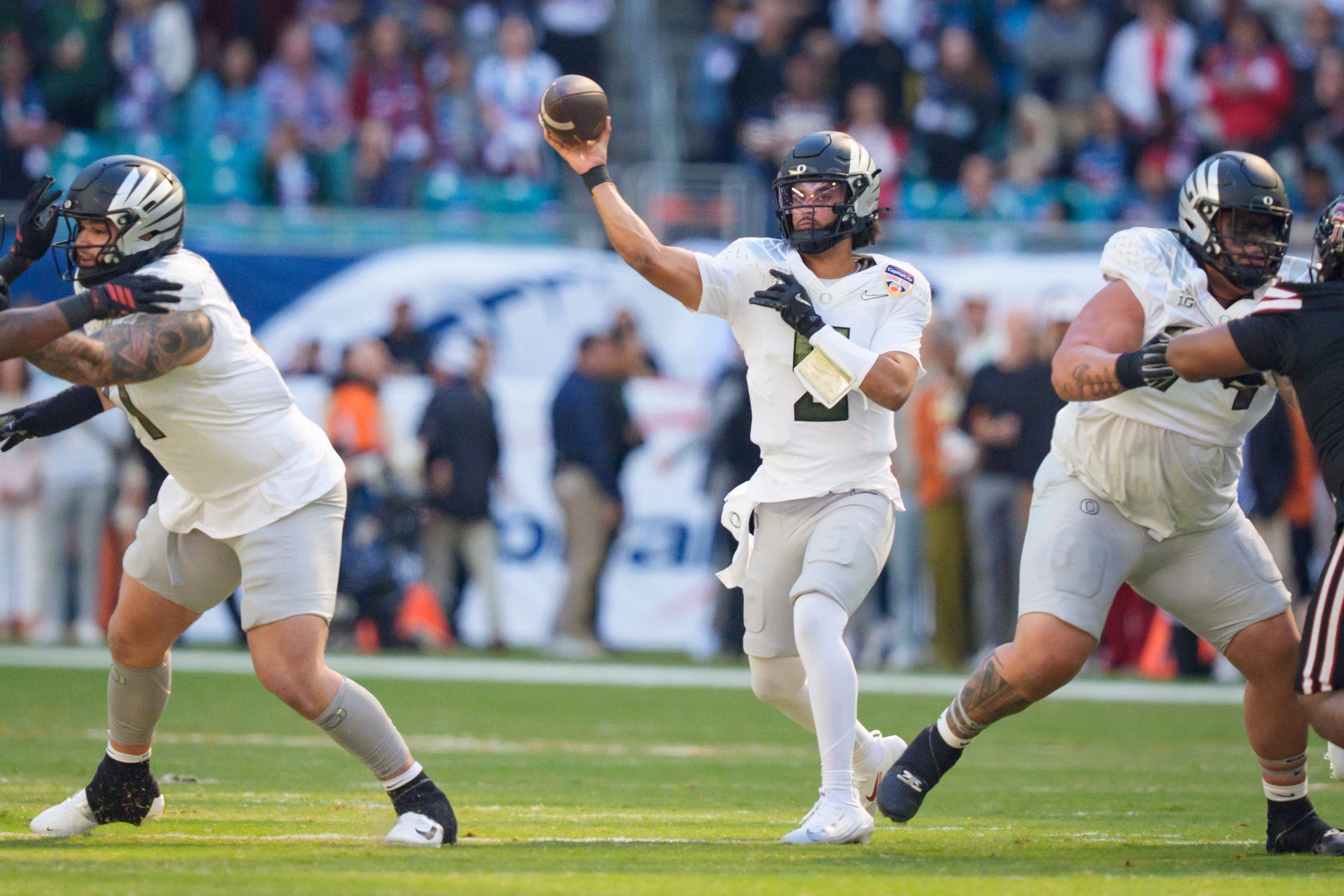 Where the Ducks' offense ranks among the remaining CFP field