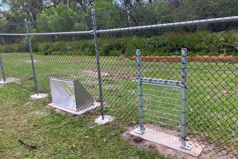 Council installs game-changing road safety device in fences around ...