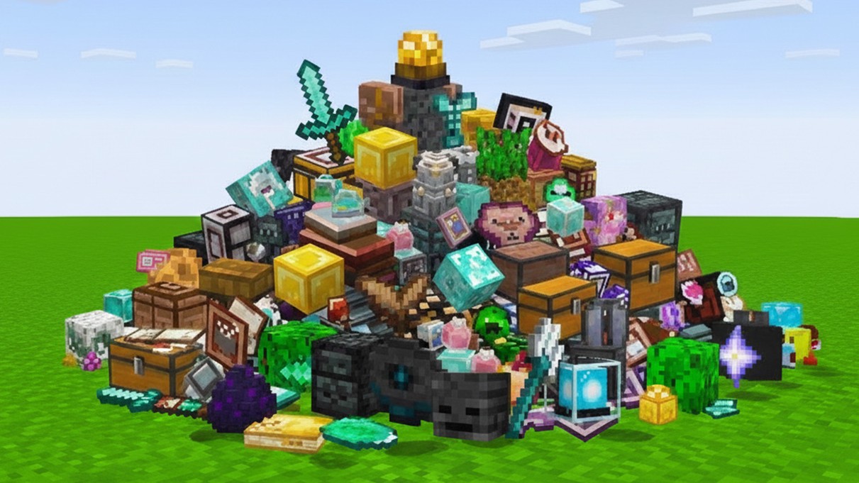 Obtaining every Minecraft item in 24 hours