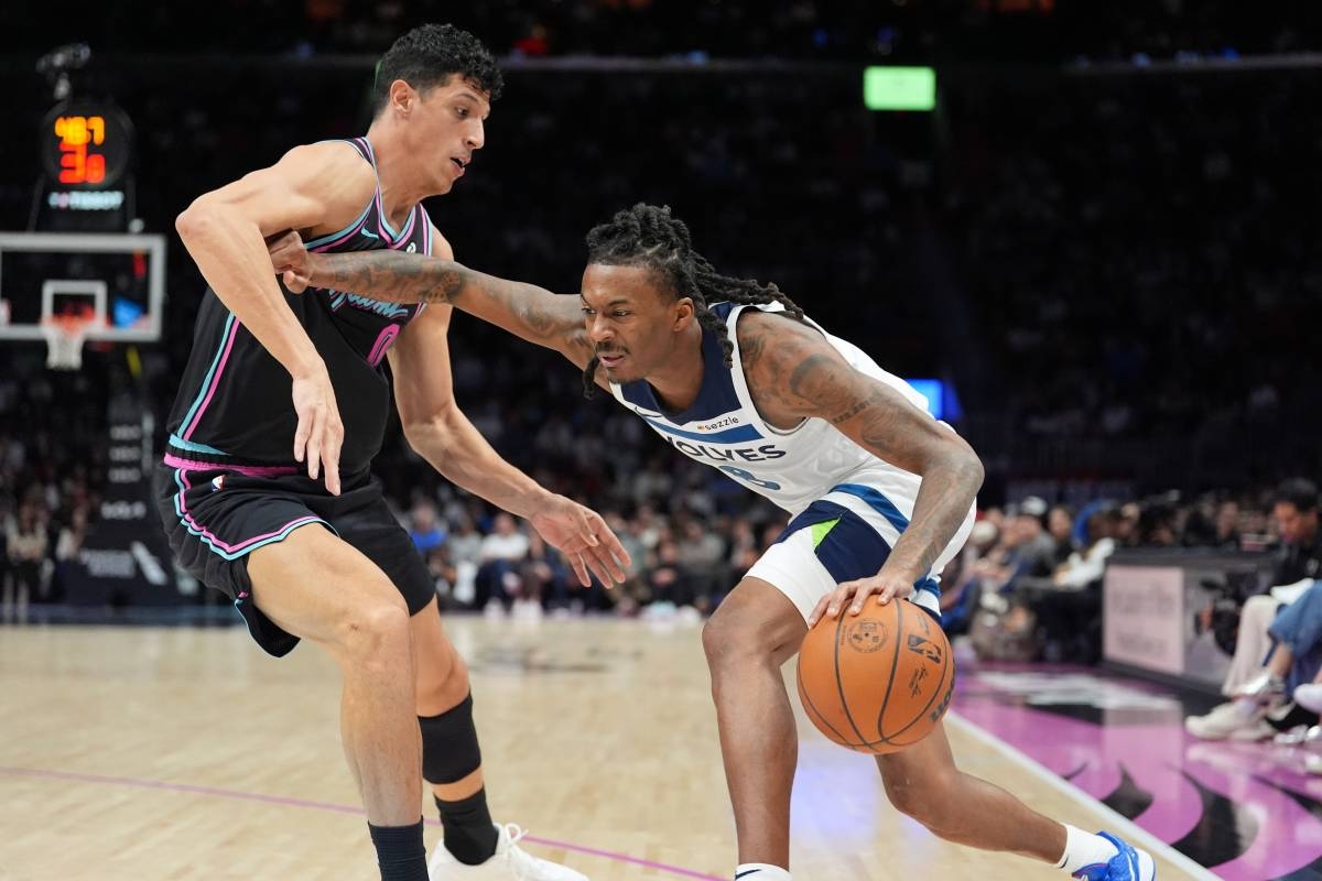 Timberwolves win 125-115 to snap Heat's 4-game winning streak