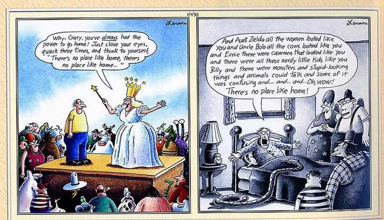 The Far Side's final joke secretly explains the comic's 17-year history
