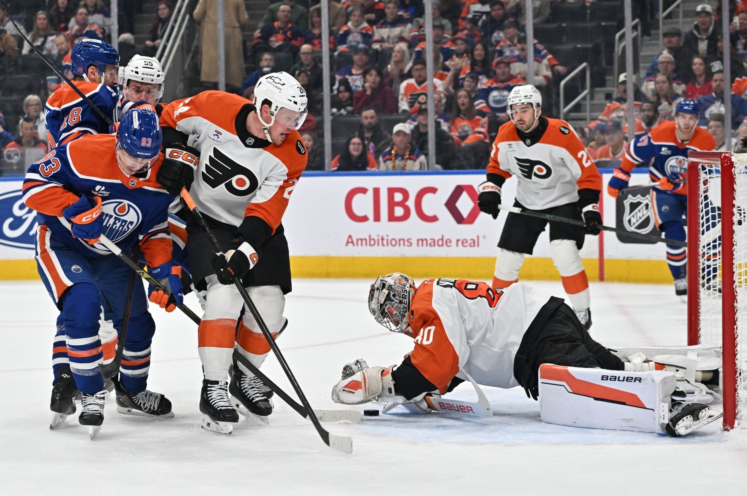 Oilers had horrible start against the Flyers, four bad games since the ...