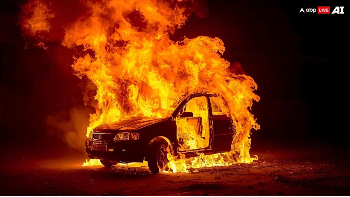 Fire breaks out outside Thrissur railway station, hundreds of two ...