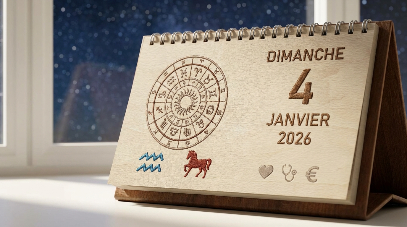 Horoscope du 4 janvier 2026 : ces signes voient amour, santé et argent ...