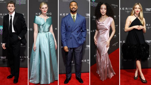 Elle Fanning, Chase Infiniti, Amanda Seyfried and more hit the Palm ...