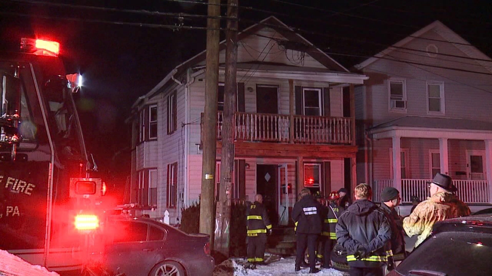 Fire in Scranton leaves four without a home