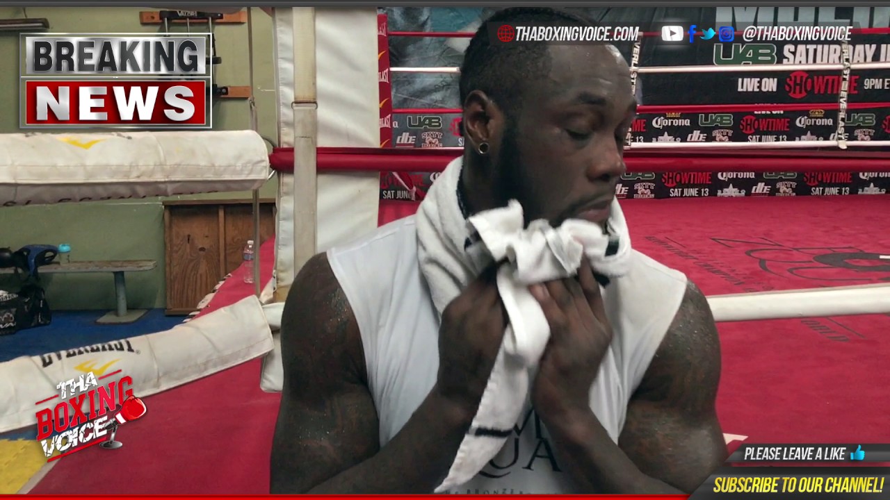 Deontay Wilder on WBC VADA drug doping fighters not on list: Anthony ...