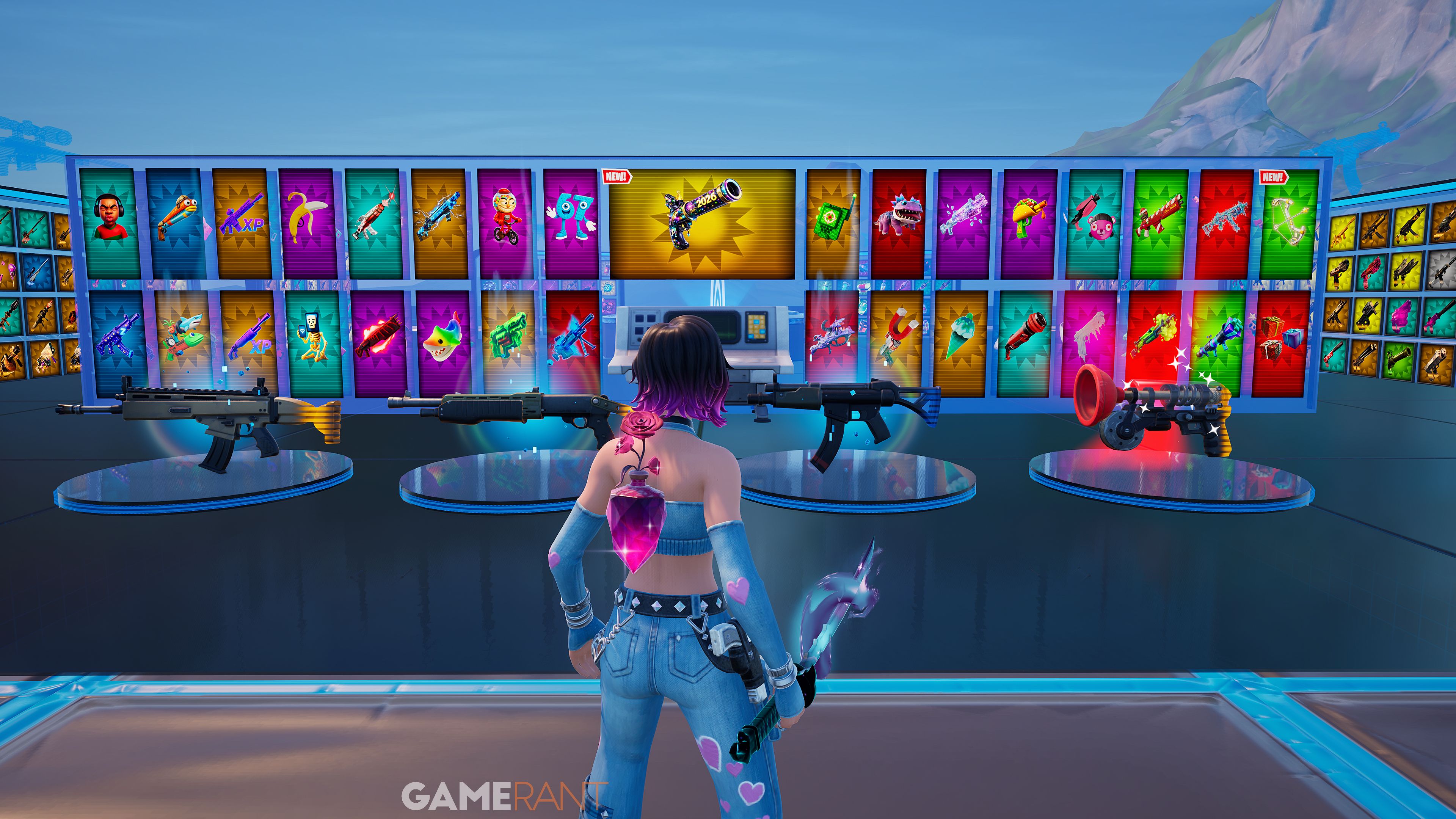 All crazy 1v1 FFA secrets in Fortnite