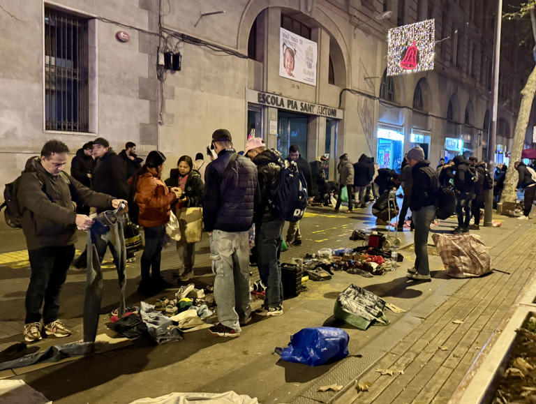 El mercado de la miseria de Barcelona repunta estas Navidades