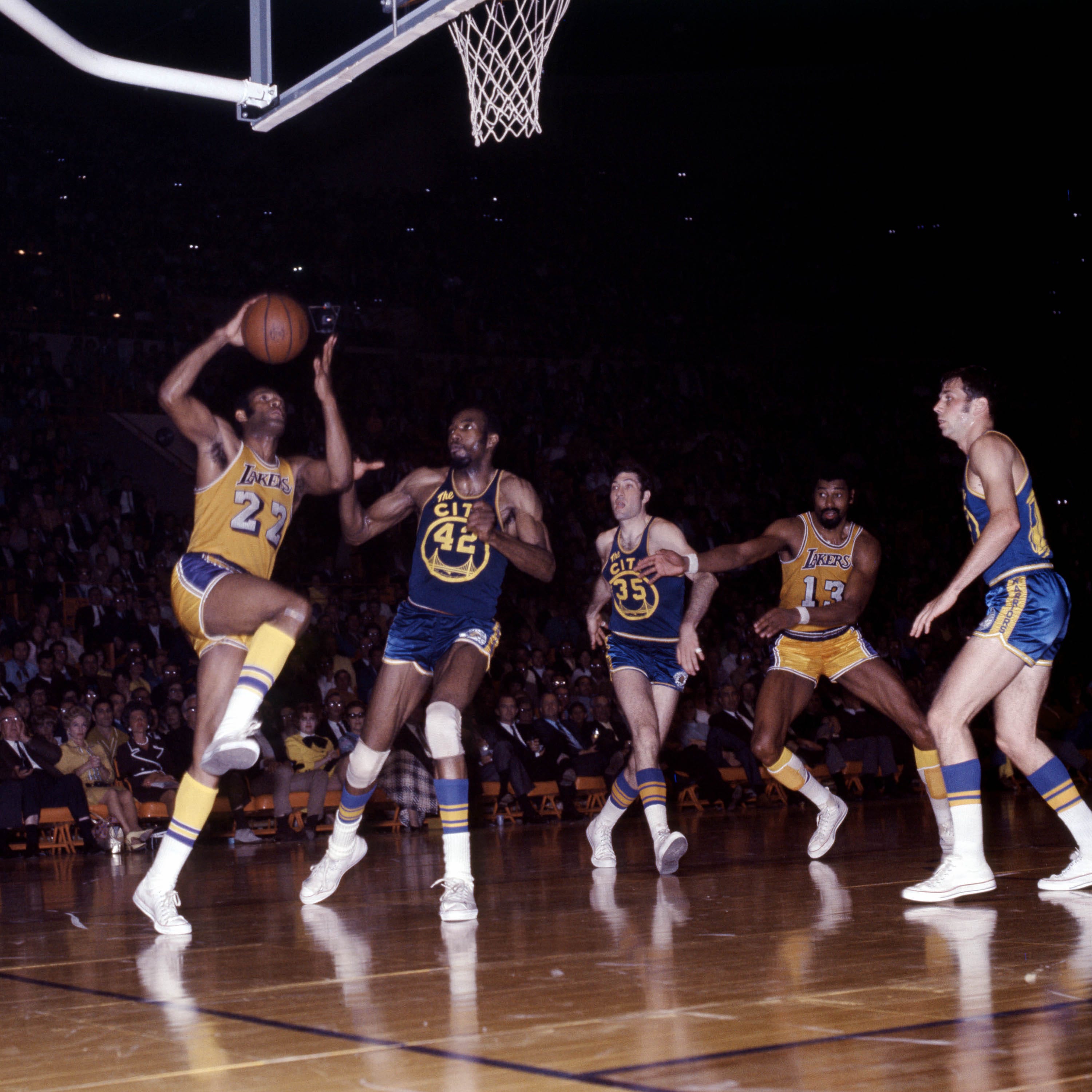 Golden State Warriors jersey history - No. 35 - Rudy LaRusso (1967-69)