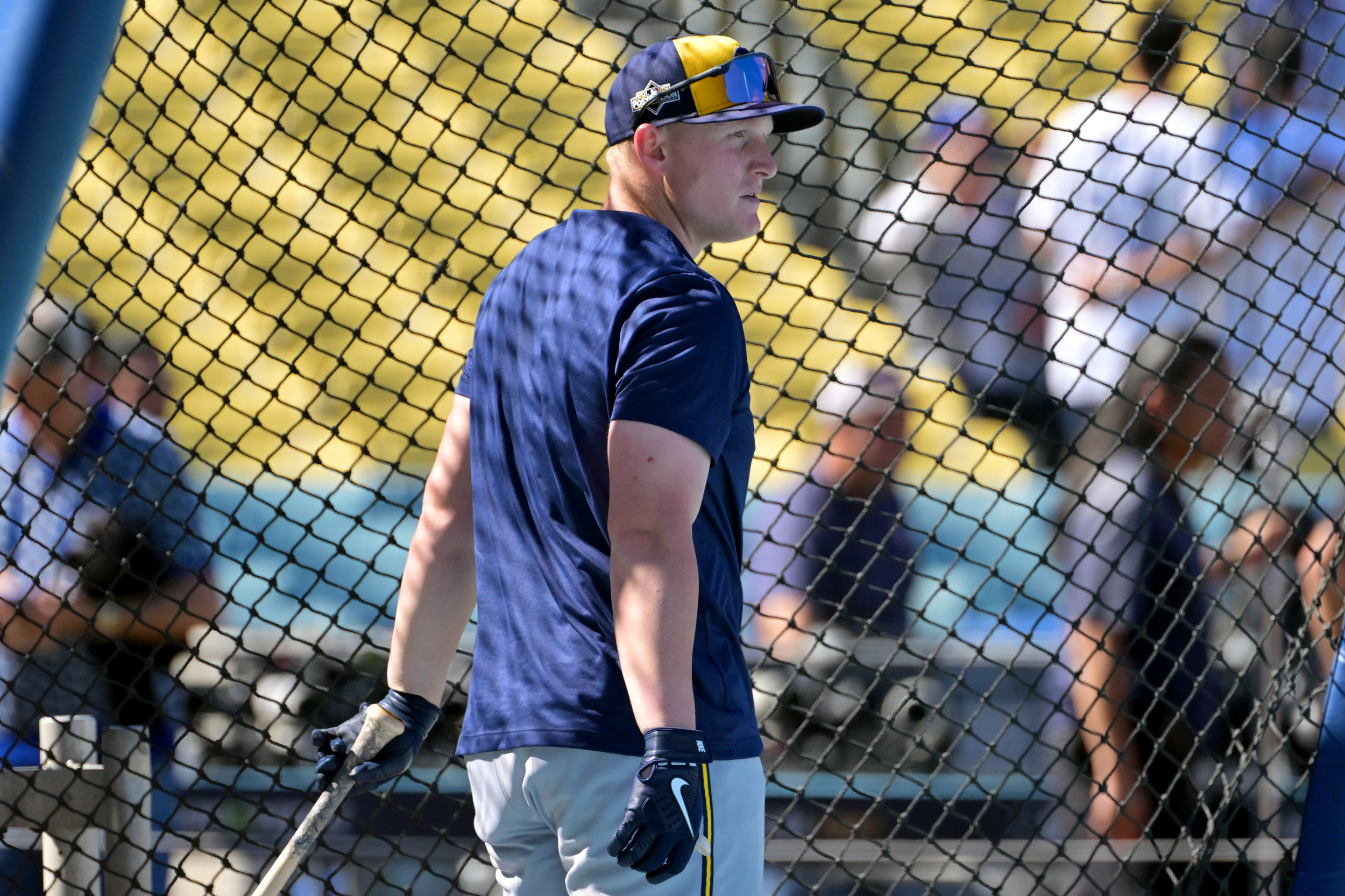 The Brewers’ first base possibilities