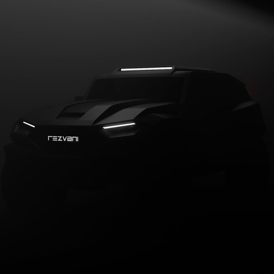 The 1,000 HP apocalypse ready beast: Rezvani teases the 2026 tank ...
