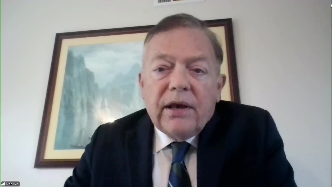 Ron Bee speaks into Venezuelan attack