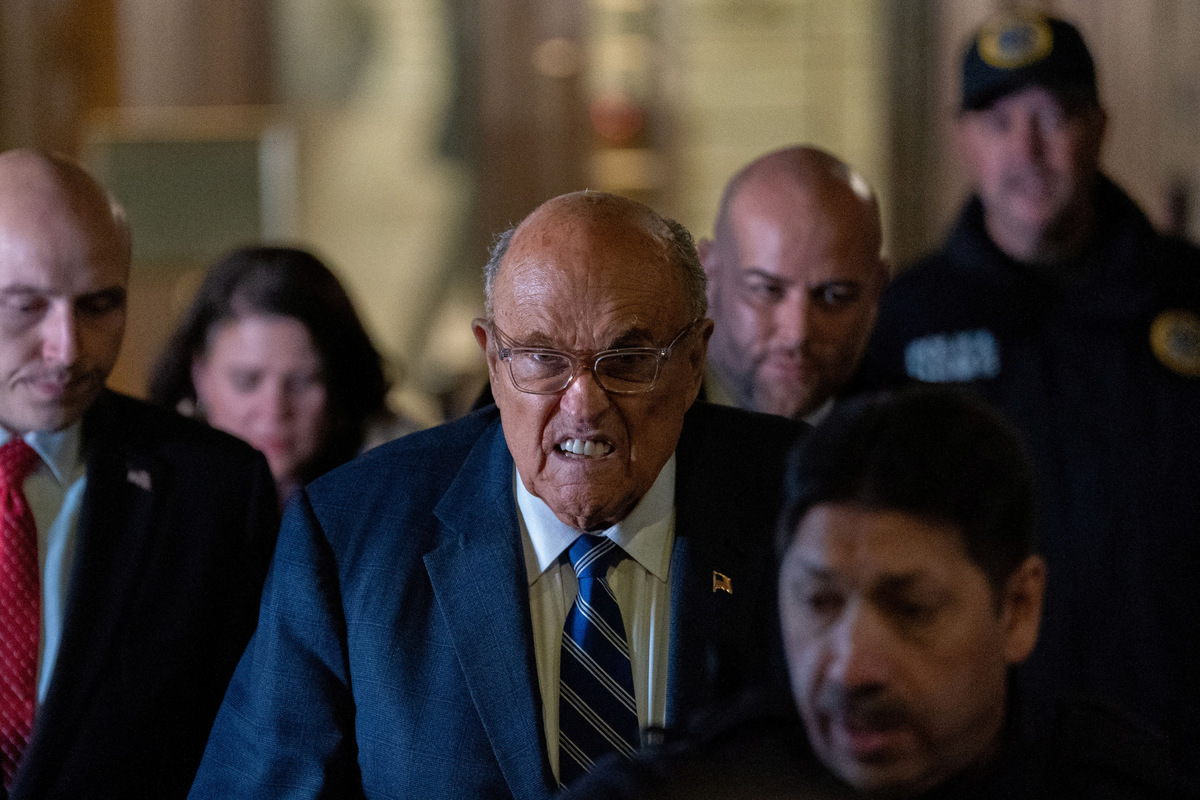 Rudy Giuliani held in contempt of court as legal woes deepen