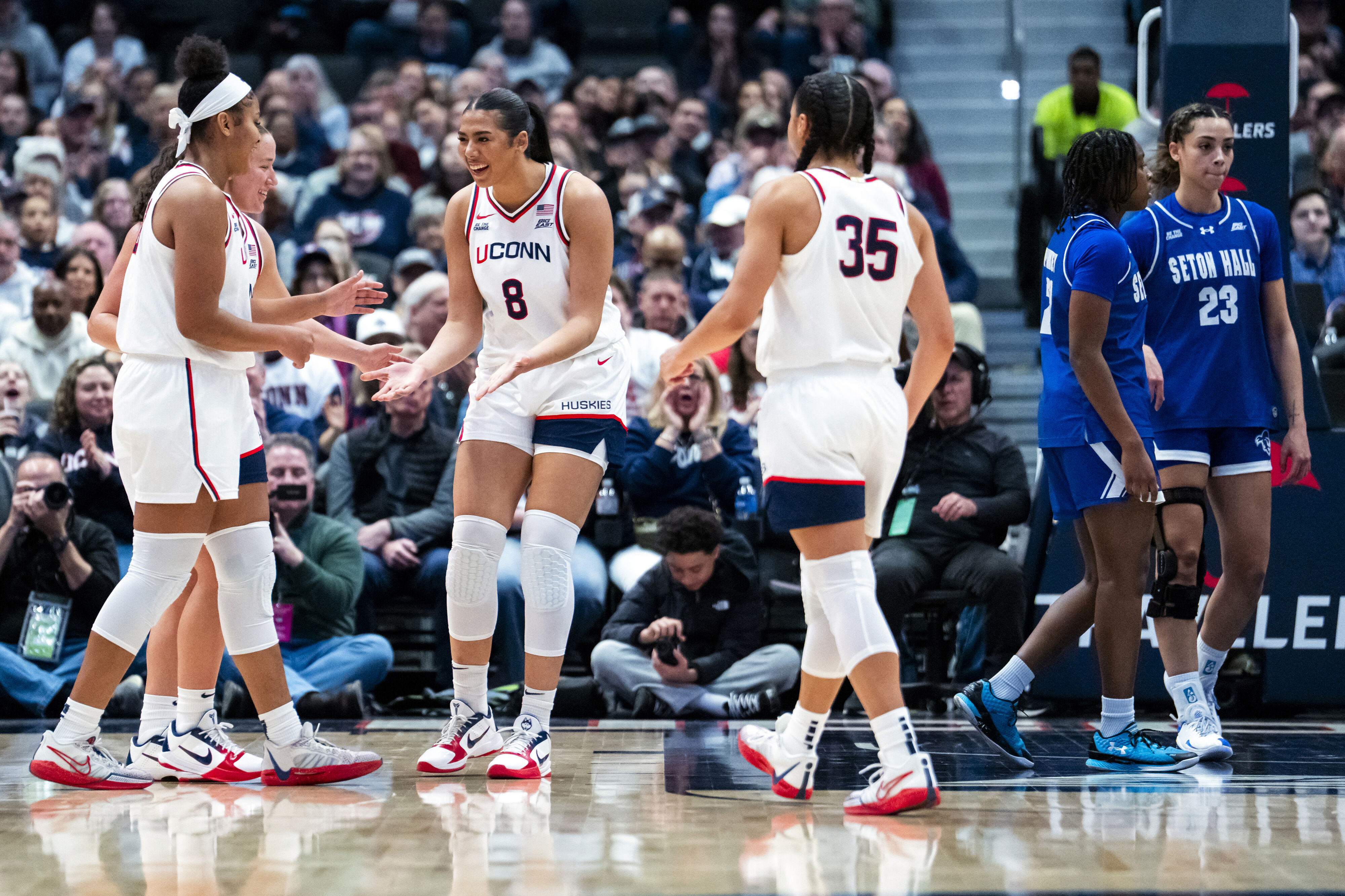 UConn women’s basketball rolls to 84-48 victory over Seton Hall