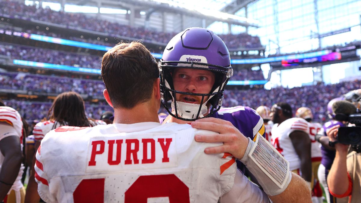 Sam Darnold and Brock Purdy have storied history together