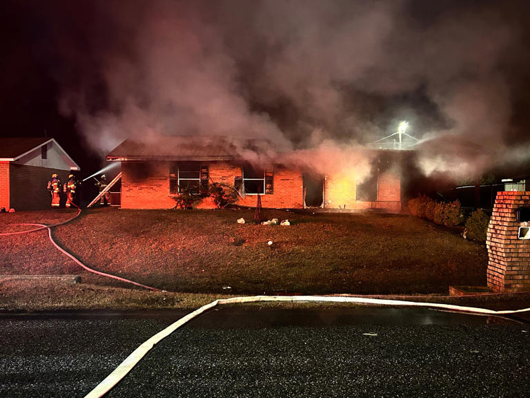 Elderly man displaced after home erupts in flames, no foul play expected