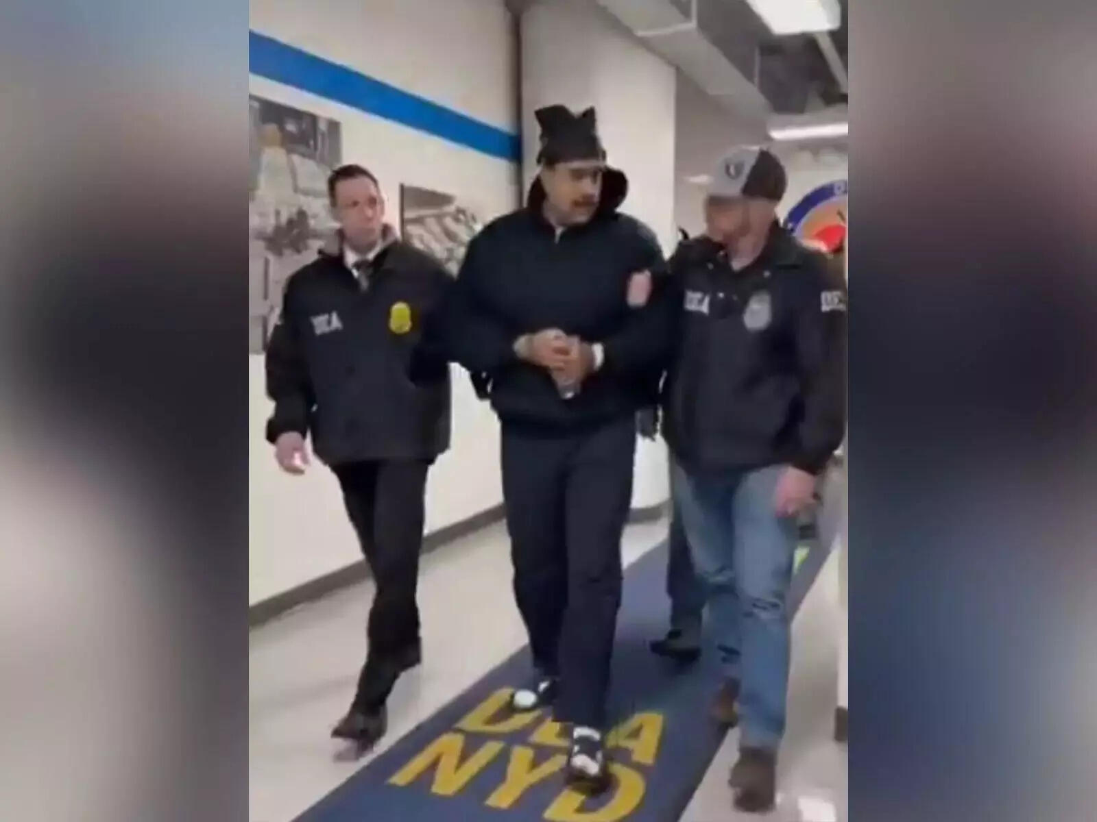 First video of handcuffed Nicolás Maduro in US surfaces after Venezuela ...