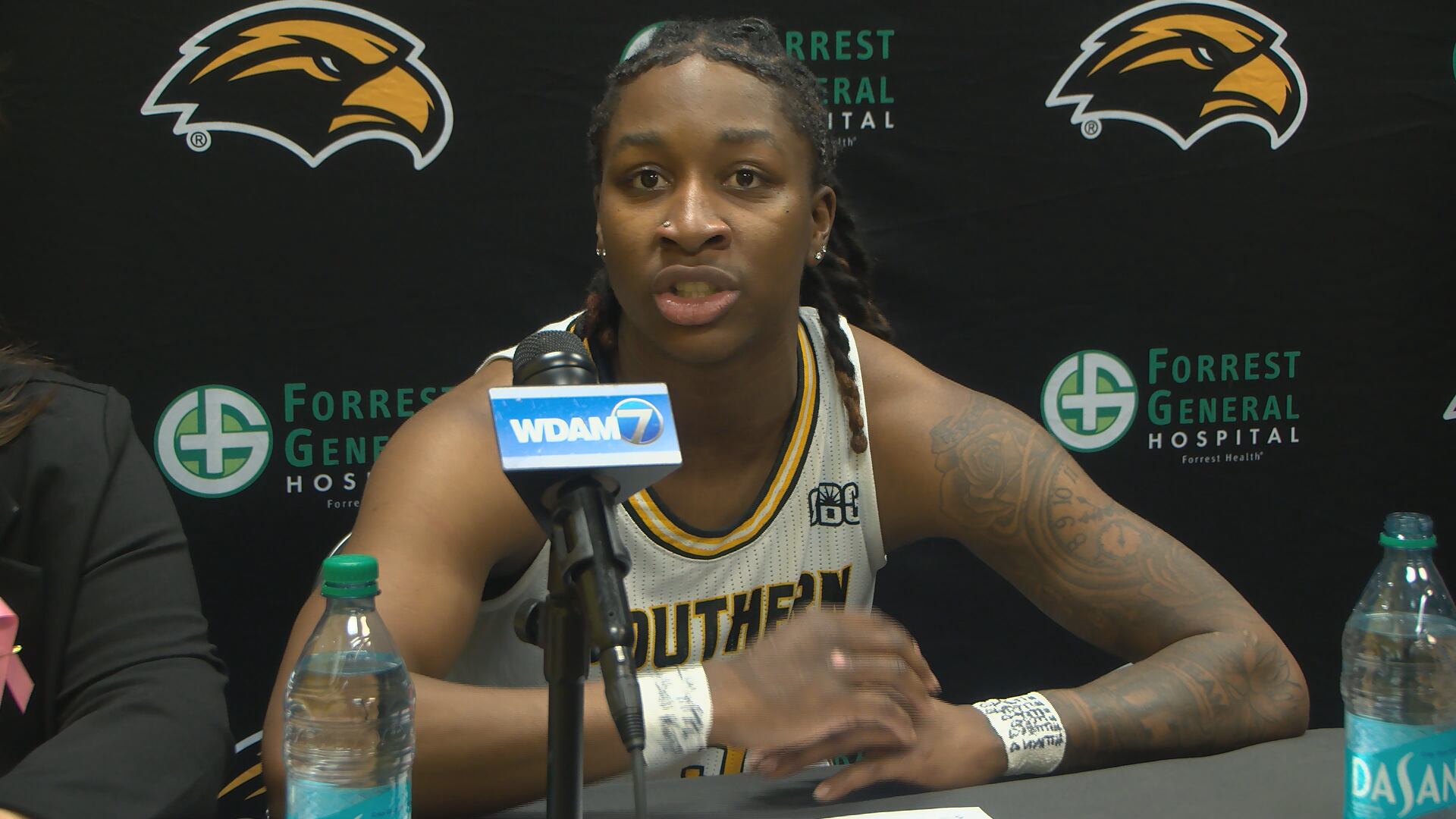 Johnson leads USM women to victory in 98-95 thriller over Troy