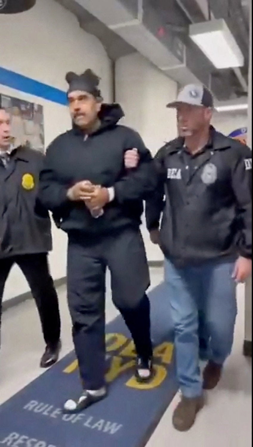 Venezuela live: Maduro in New York jail ahead of court appearance