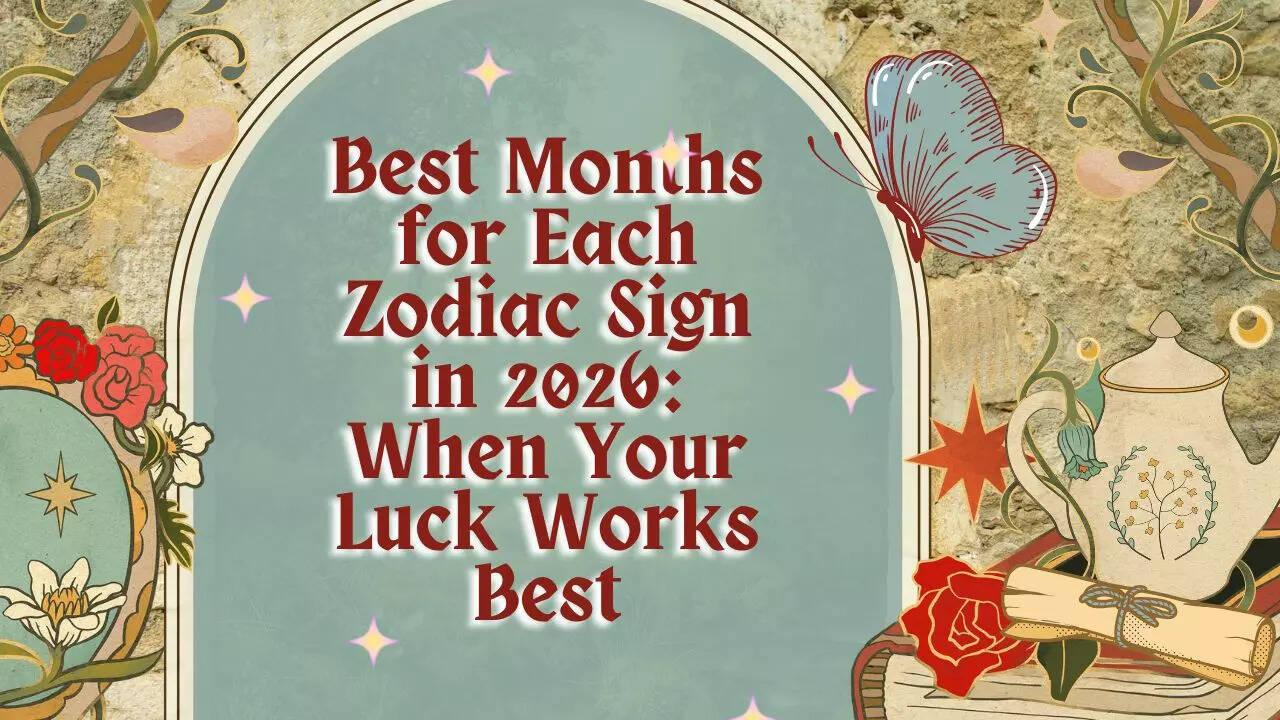 Best months for each zodiac sign in 2026: When your luck works best