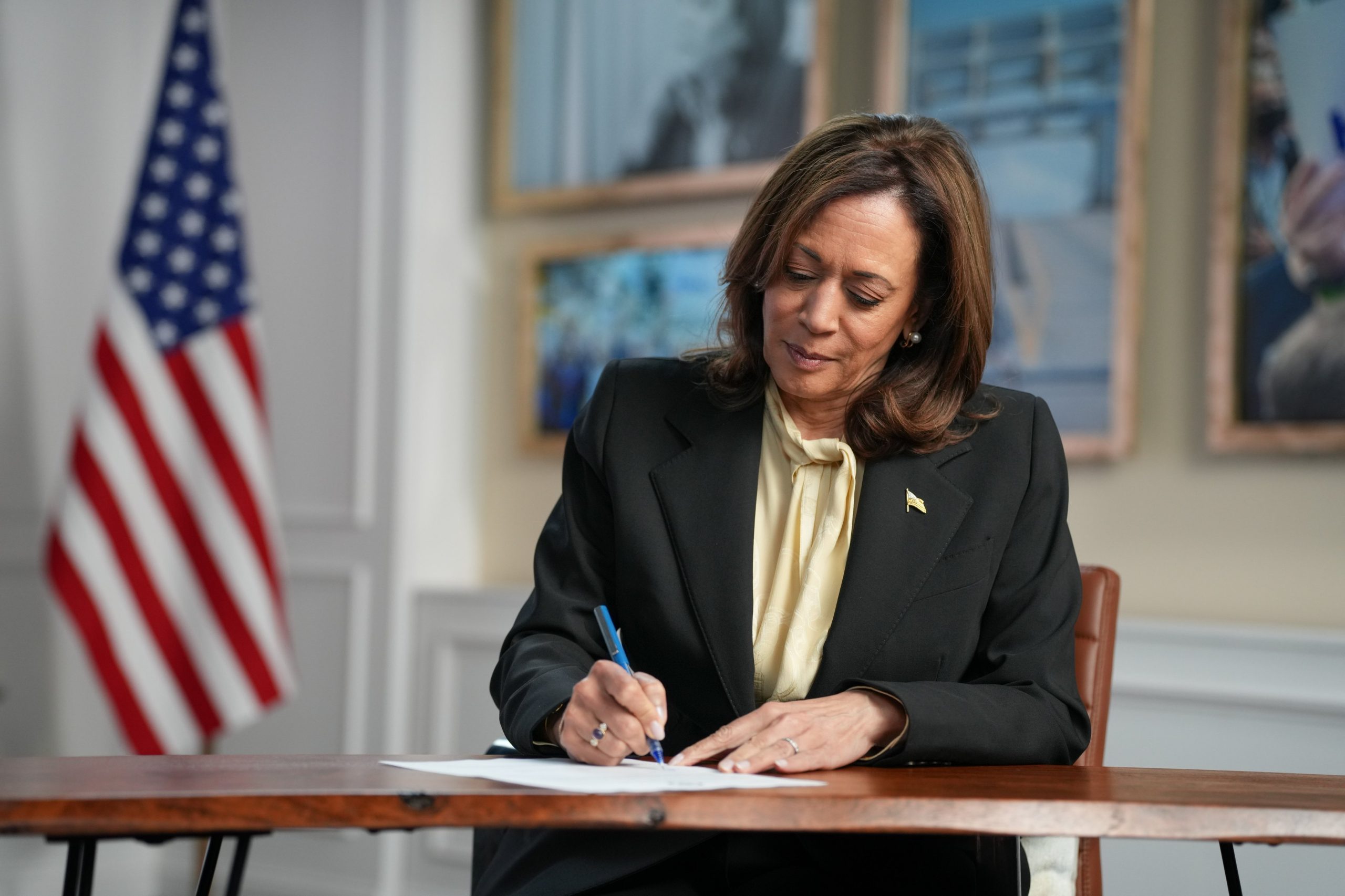 This is not about drugs or democracy, but oil: Kamala Harris slams ...