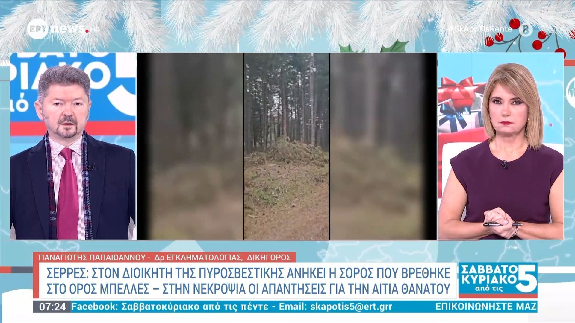 Ο Δρ. Εγκληματολογίας, Παναγιώτης Παπαϊωάννου, για την υπόθεση εύρεσης ...