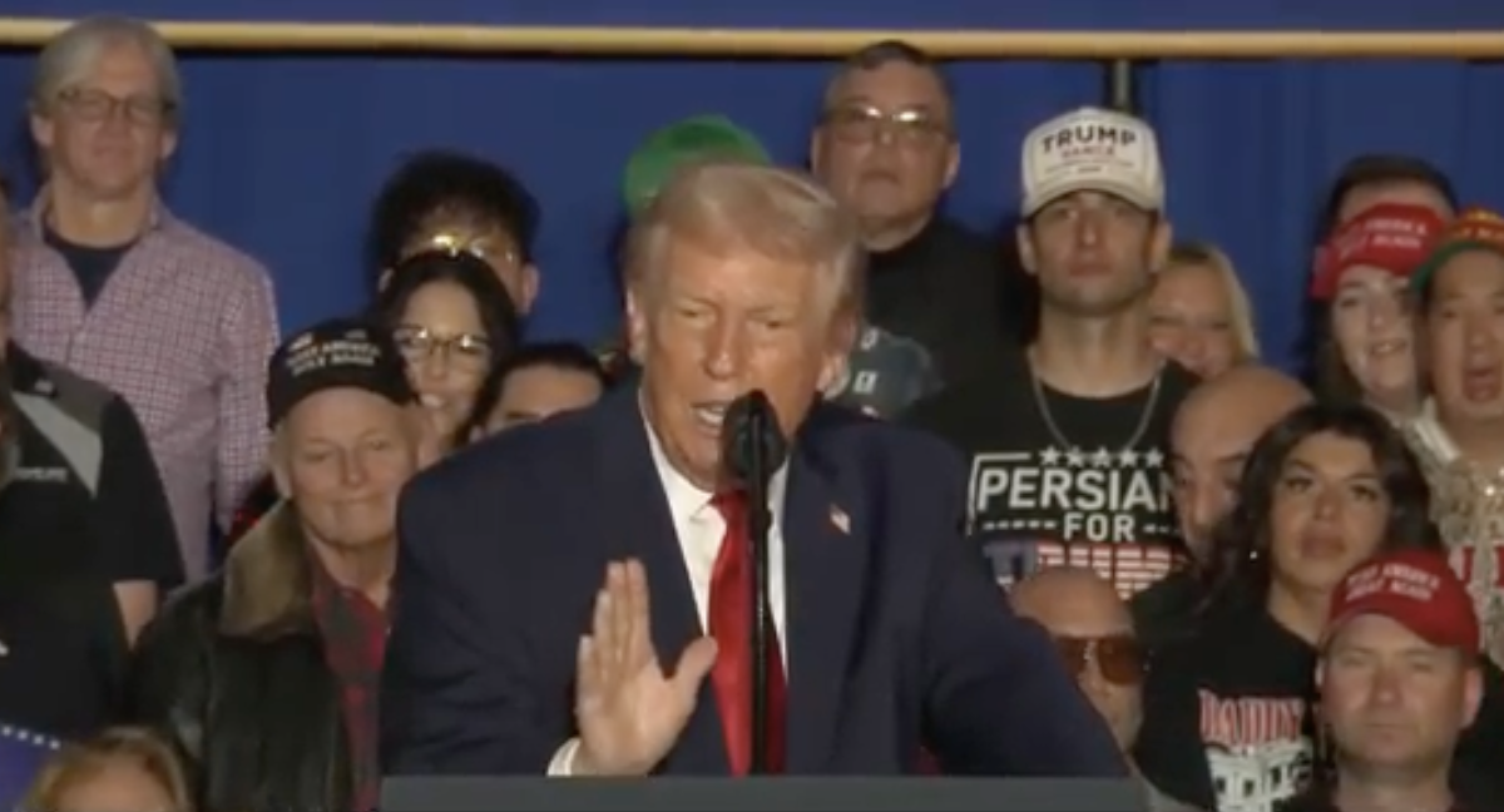 'We built the greatest economy, you know that': Trump lies with a ...