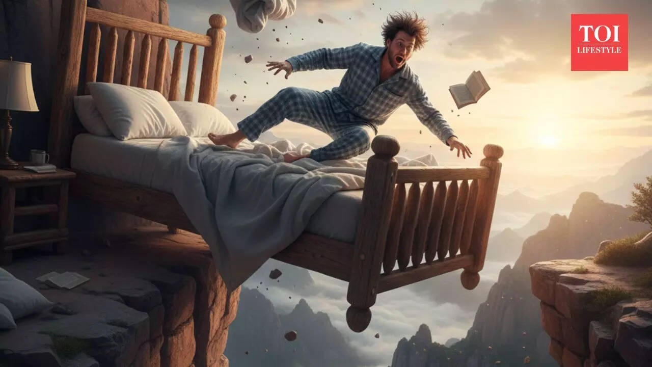 Dreaming of falling while sleeping? Doc explains the real reason behind ...