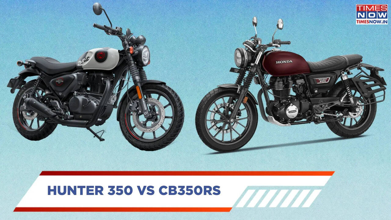 Royal Enfield Hunter 350 vs Honda CB350RS — which 350cc cruiser bike should you buy?