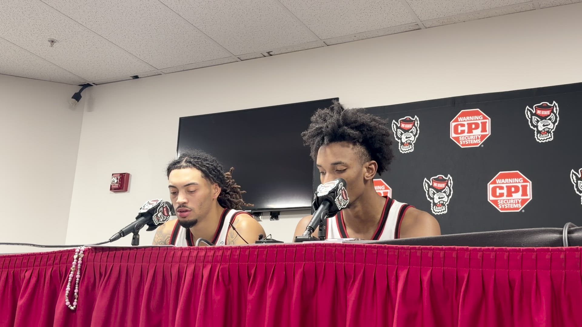 NC State players Alyn Breed and Paul McNeil break down the loss to Virginia