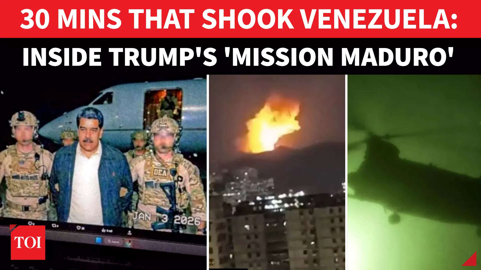 Venezuela invasion: 150 American aircraft, 30 mins & Maduro: Trump’s ...